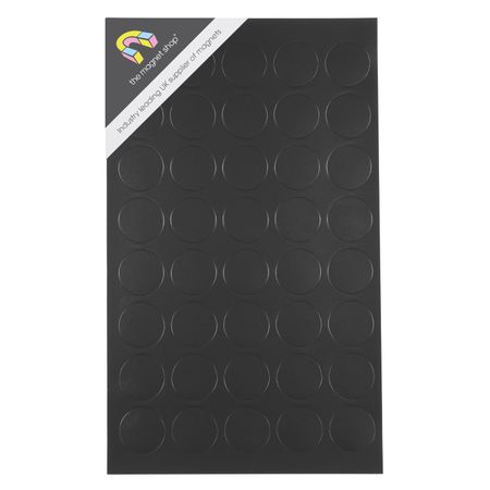 30mm Self-Adhesive Magnetic Circles | The Magnet Shop