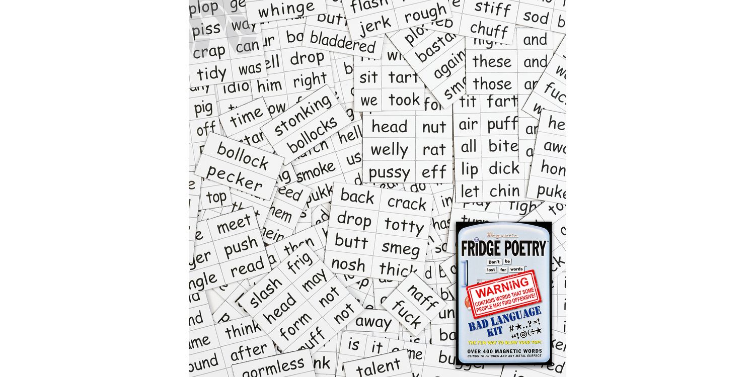 Fridge Poetry - Bad Language 18+ only £7.49