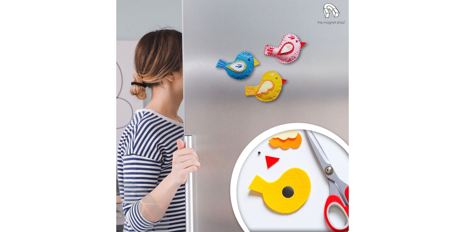 30mm Self-Adhesive Magnetic Circles | The Magnet Shop