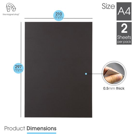 Magnetically Adhesive Rubber Steel Sheets | The Magnet Shop