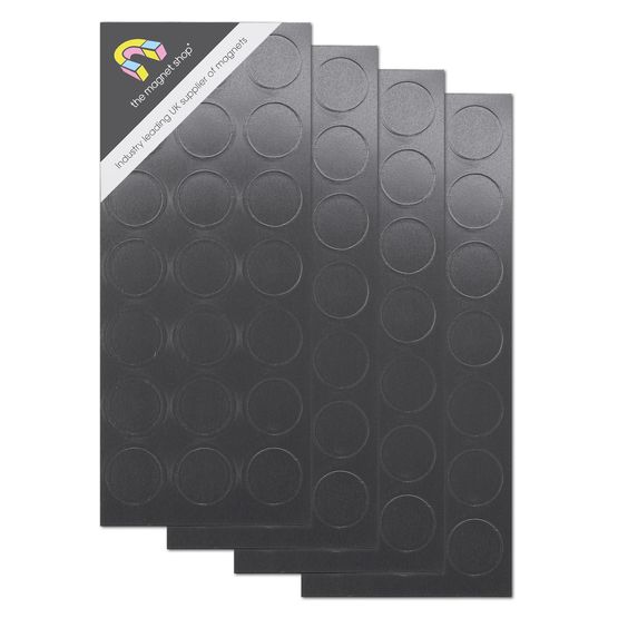 Self-Adhesive Magnetic Crafting Circles - 20mm Diameter from £4.95