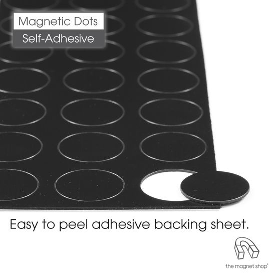 Self-Adhesive Magnetic Crafting Circles - 20mm Diameter from £4.95